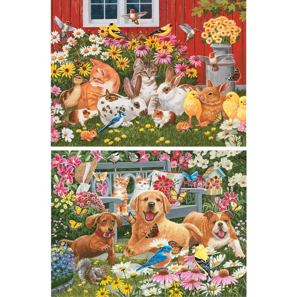 Set of 2: Jigsaw Puzzles by William Vanderdasson | Bits and Pieces Canada